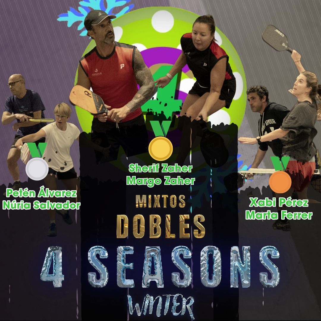 Torneo de Pickleball 4Seasons. PickleBall indoor en Barcelona